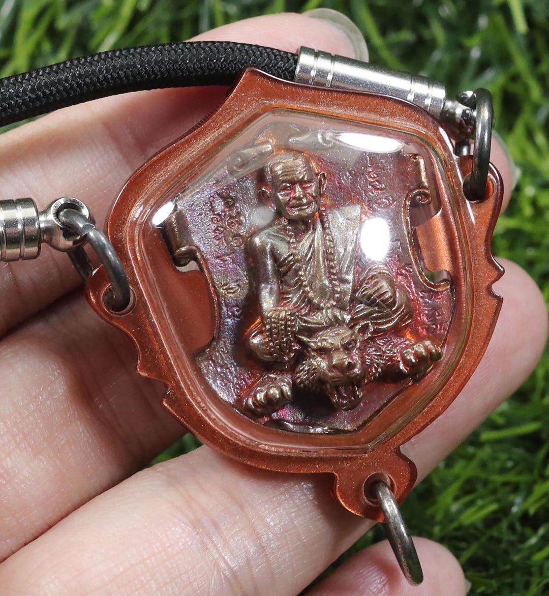 Luang Pu Sila, Wat Pho Si Sa-at, Thai Amulet Engraved Talisman ...