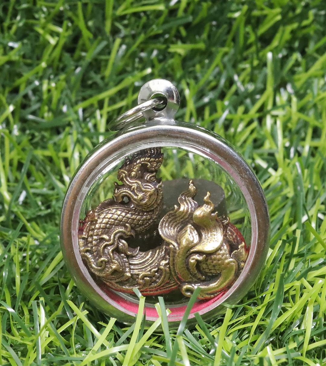 Naga Statue, Brass Naga, Mini Naga, Dragon Brass, Thai Amulet Talisman ...
