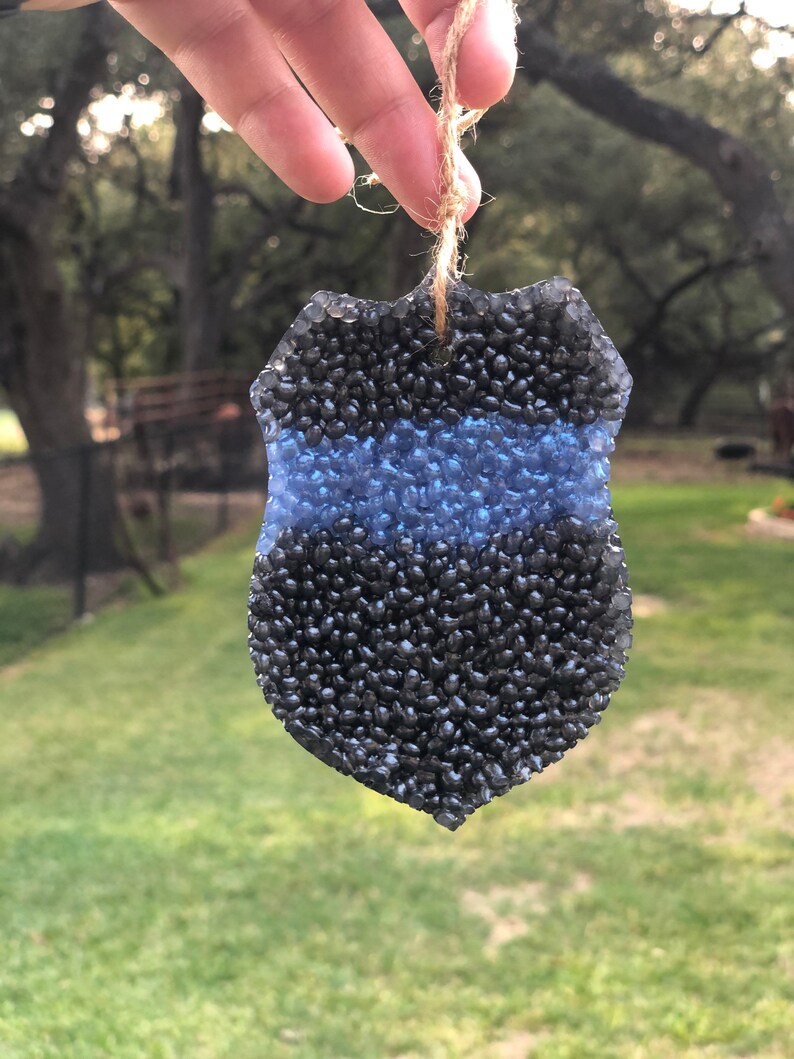 Air Freshener-police Badgechoose Scent & Colorcar - Etsy