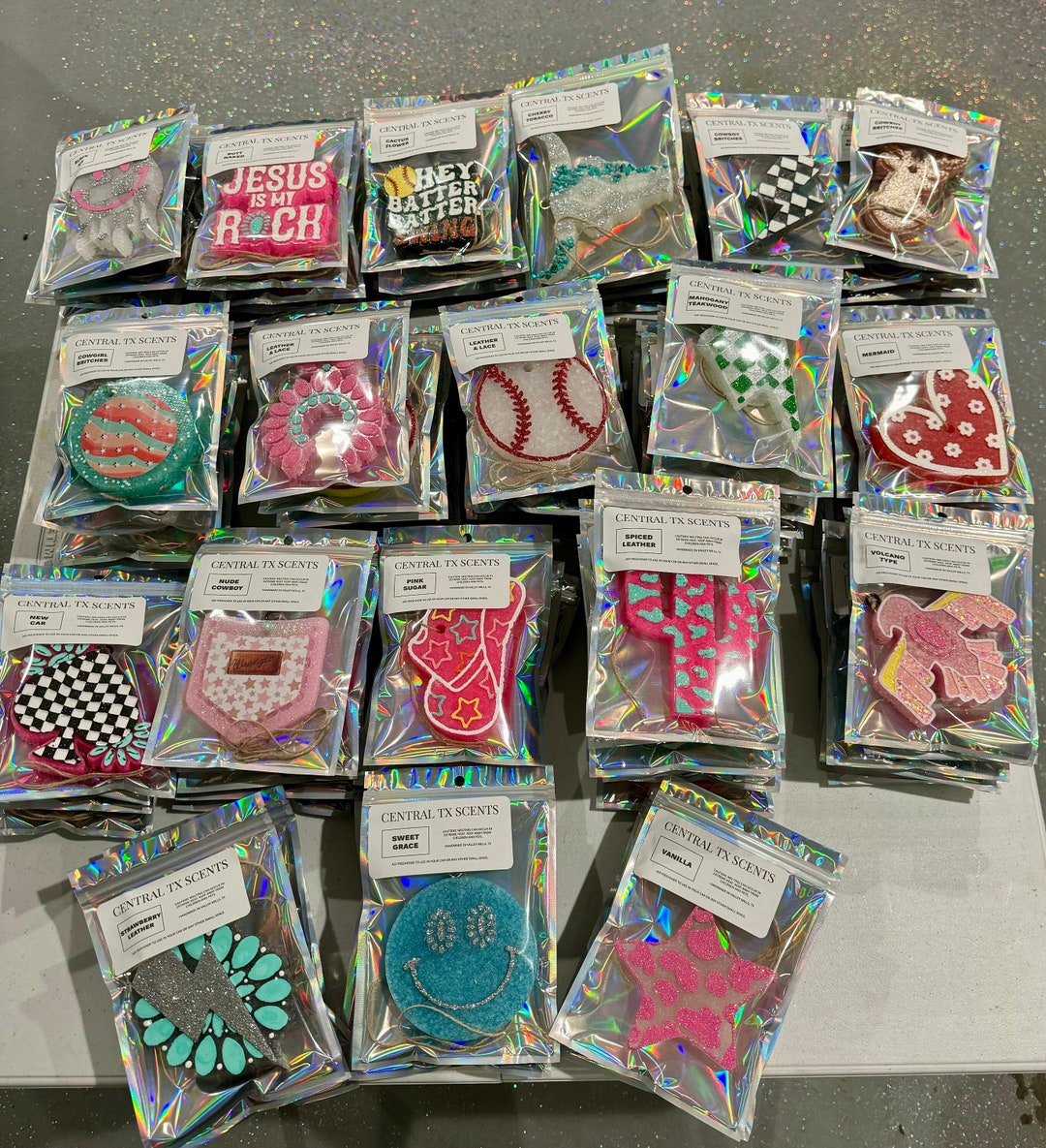 FREE Shipping***bulk DECORATED Wholesale 25,50,100 Car Fresheners-car ...