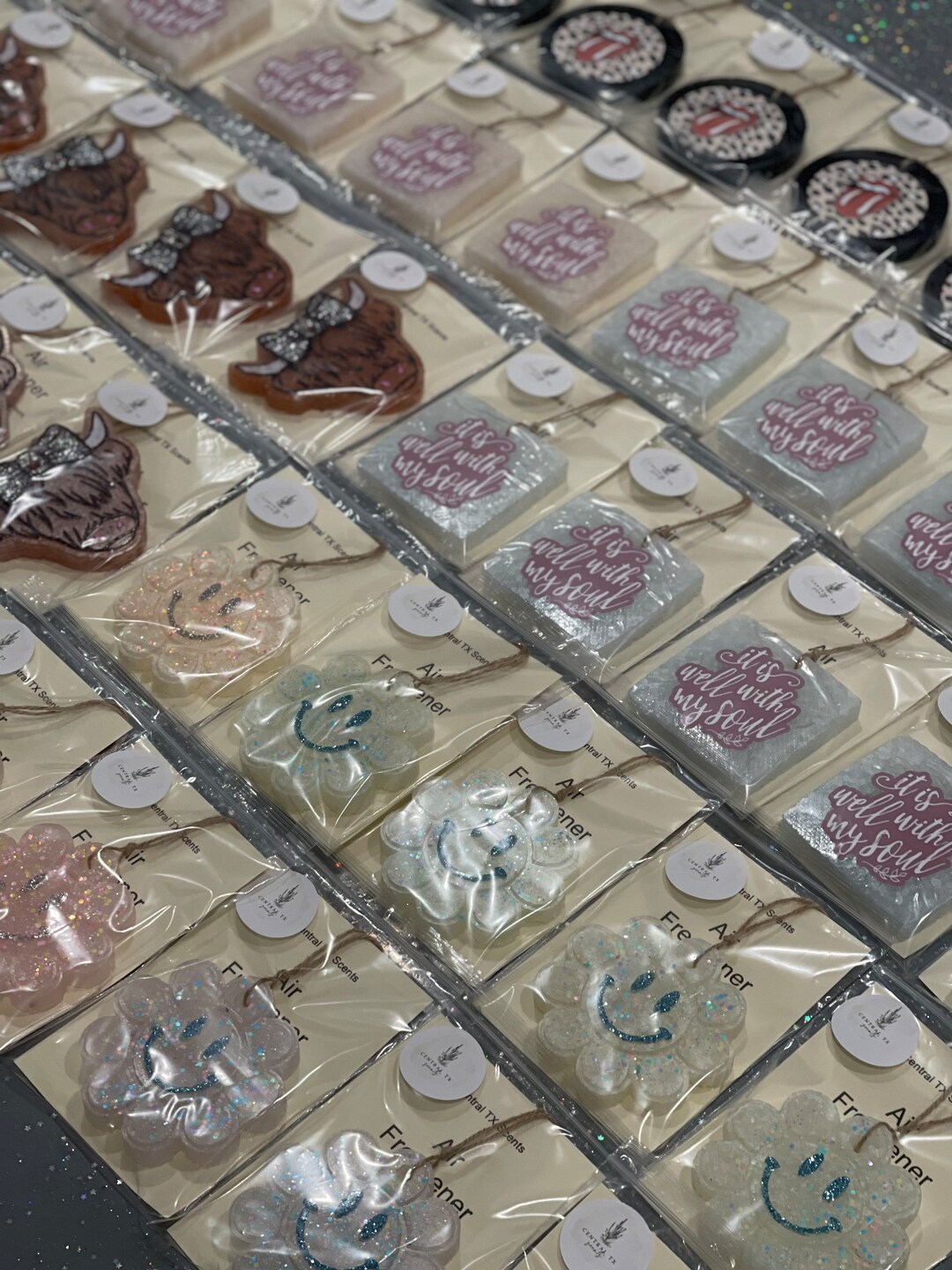 FREE Shippingbulk DECORATED Wholesale 25,50,100 Car Fresheners-car Air ...