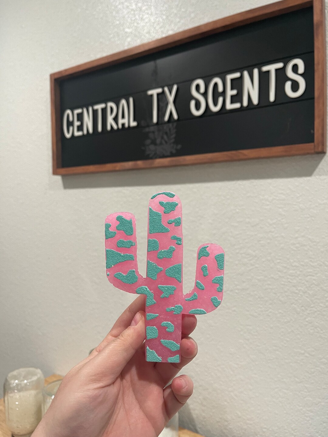 Air Freshener-cow Print Cactus choose Scent & Colorcar Scent-car ...