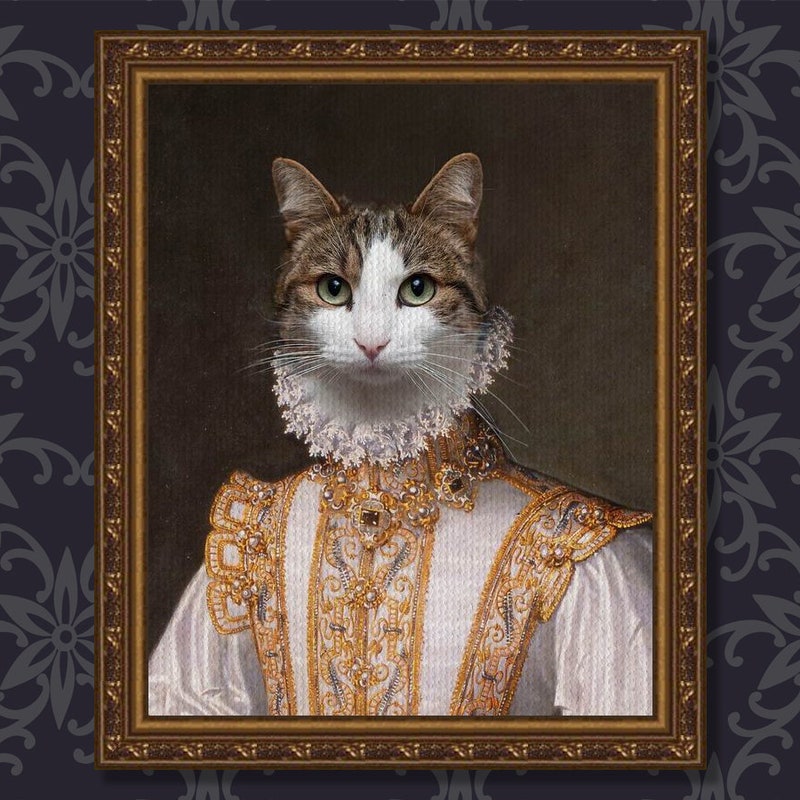 Cat Portrait - Etsy
