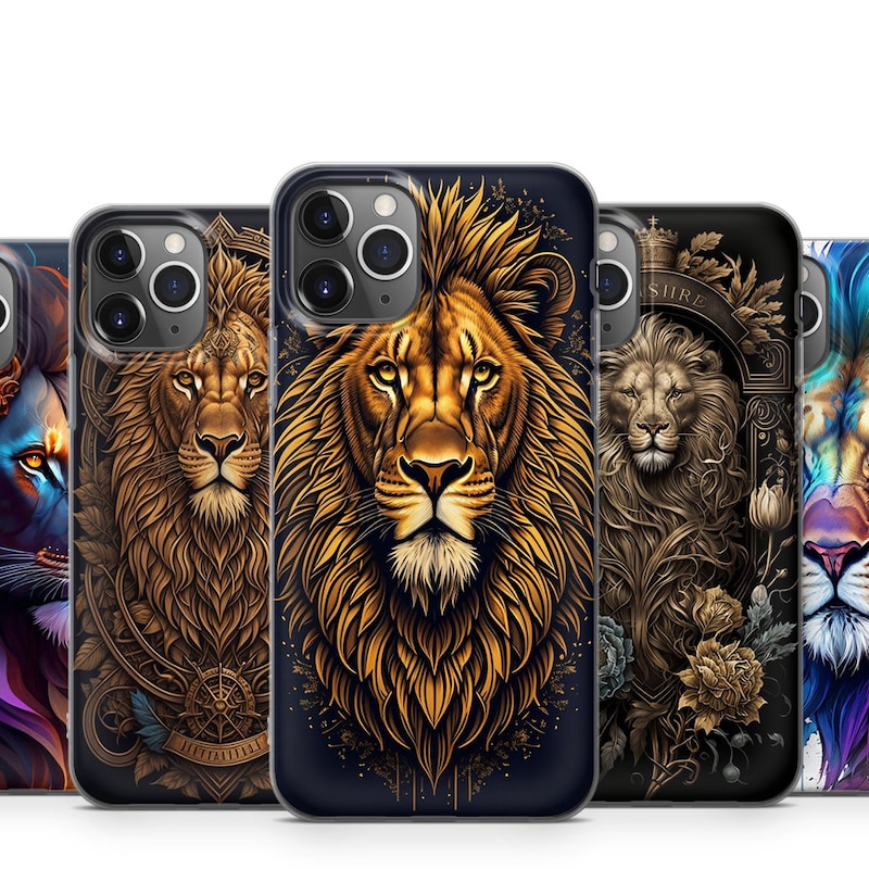 Lion Phone Case - Etsy