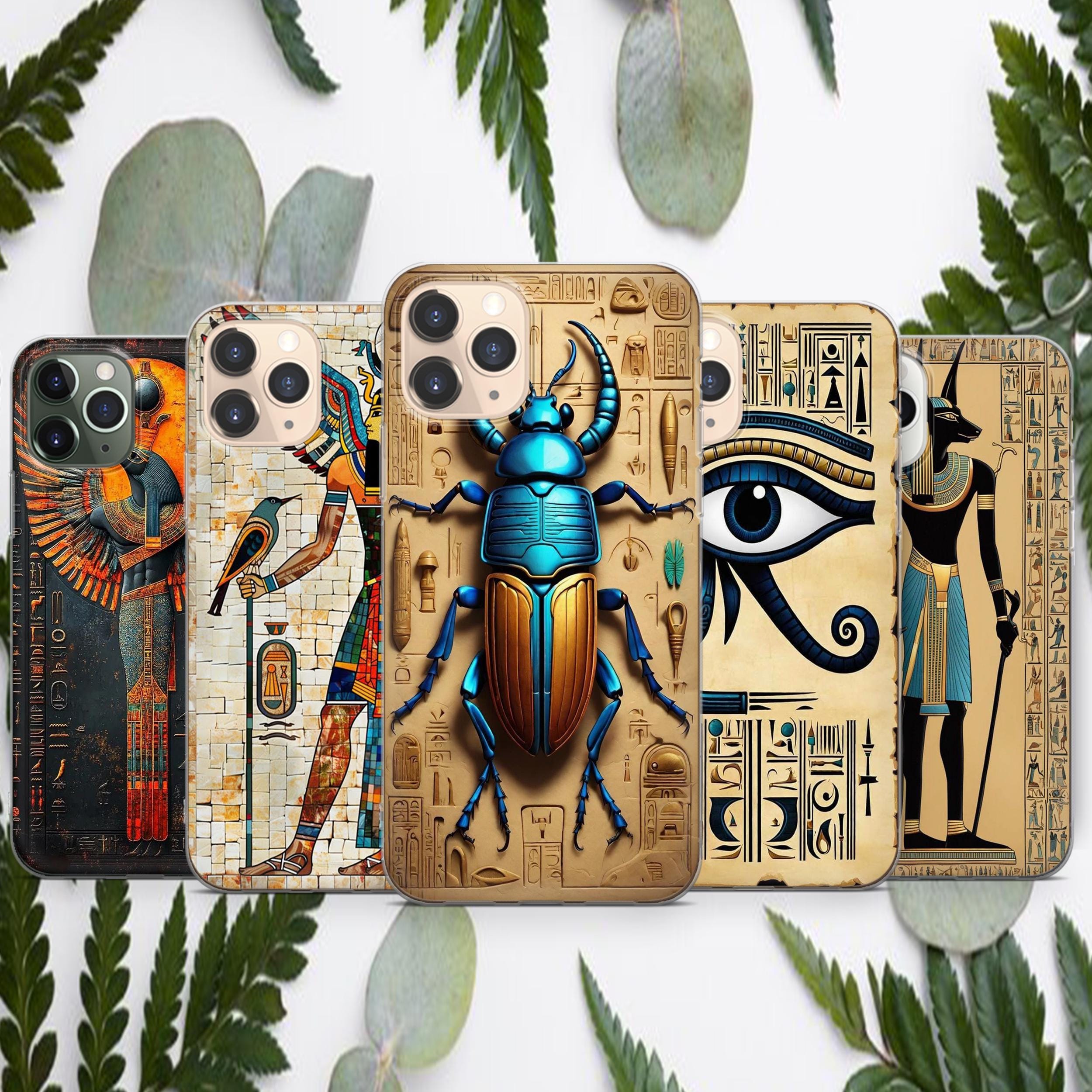 EGYPT PHARAOH Scarab Beatle Ra Design Phone Case for iPhone 17 Pro Max ...
