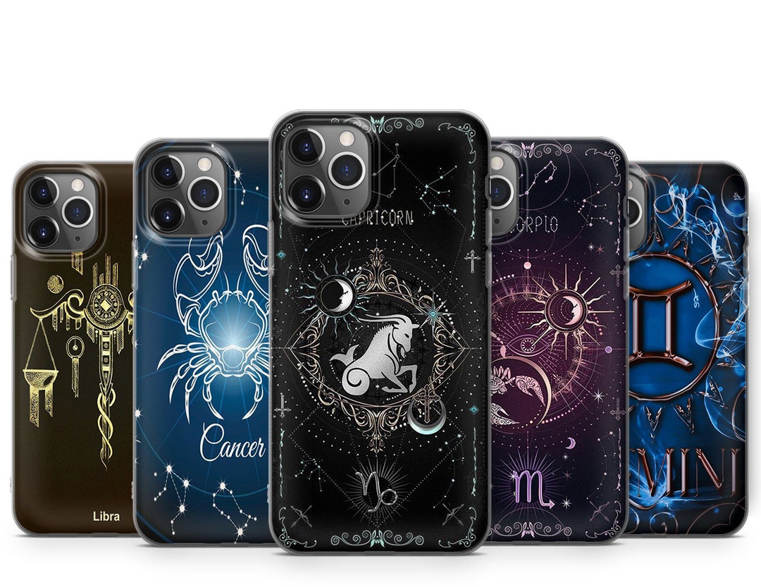 ZODIAC Horoscope Protective Durable Phone Case for iPhone 15 14 13 12 ...