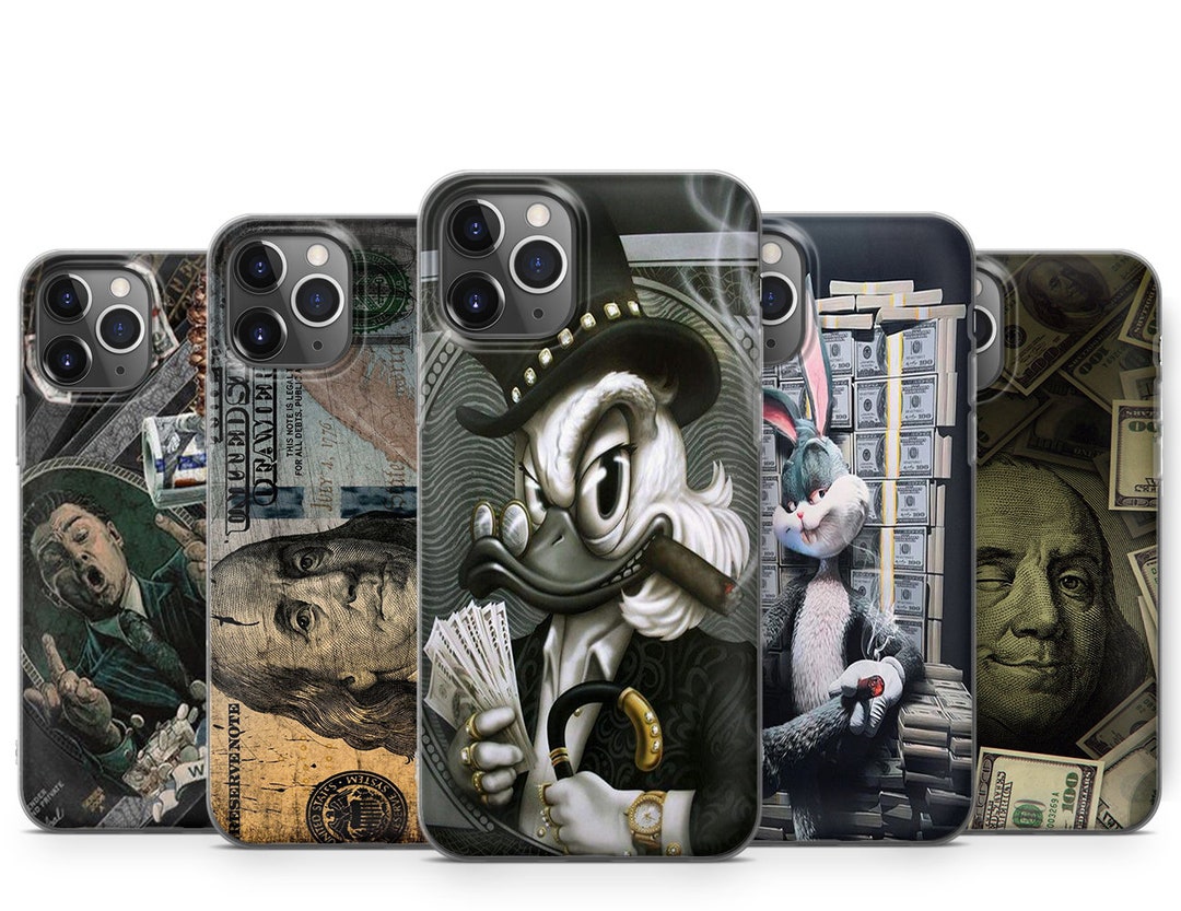 Dollar Cash Money Phone Case for iPhone 16 15 14 13 12 11 Samsung S25 ...