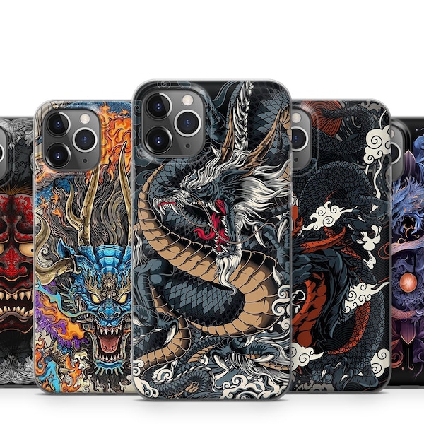 Chinese Dragon Phone Case - Etsy