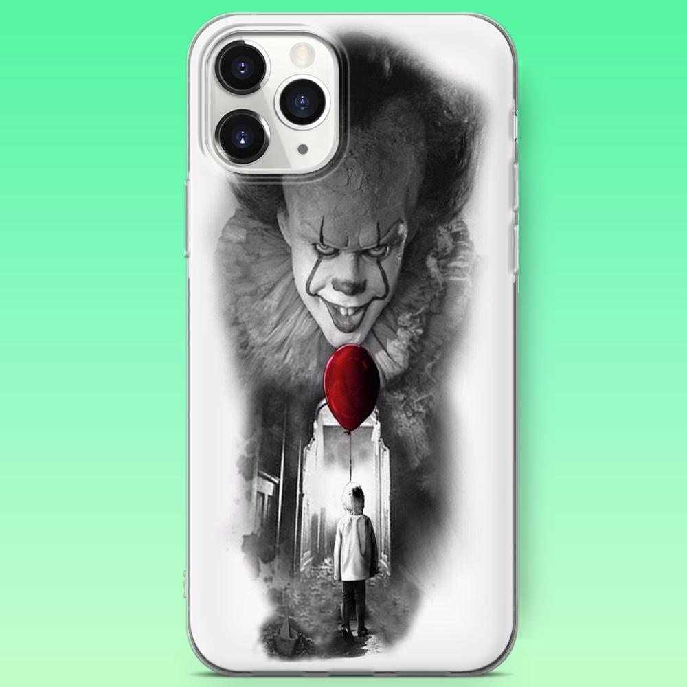 Scary Clown Murderer It Horror Phone Case for iPhone 17 16 15 14 13 12 ...