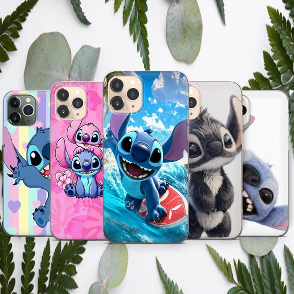 Stitch Phone Case - Etsy