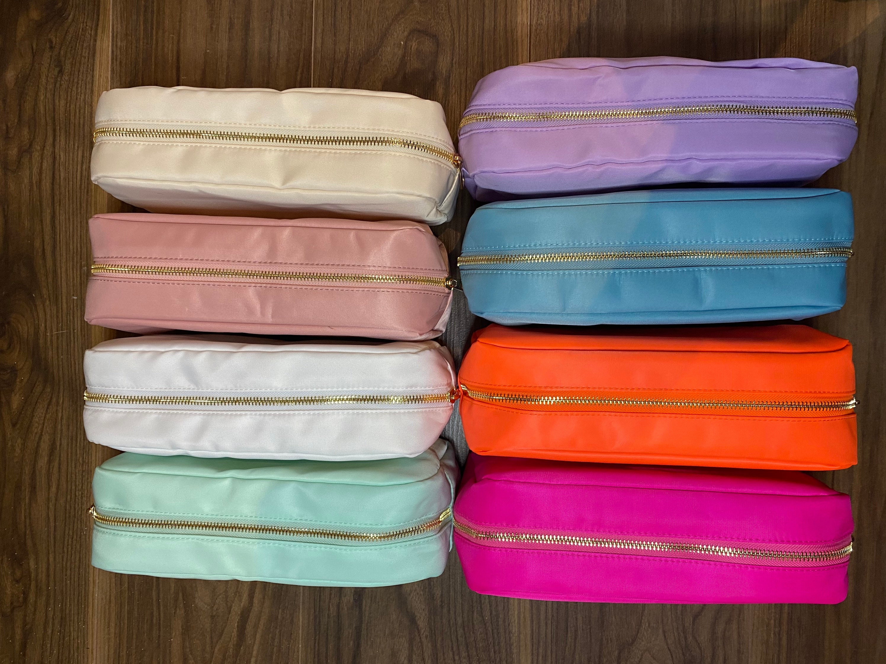 LARGE Nylon Pouch Bag 5 Colours Gift Wedding Bridesmaid | Etsy