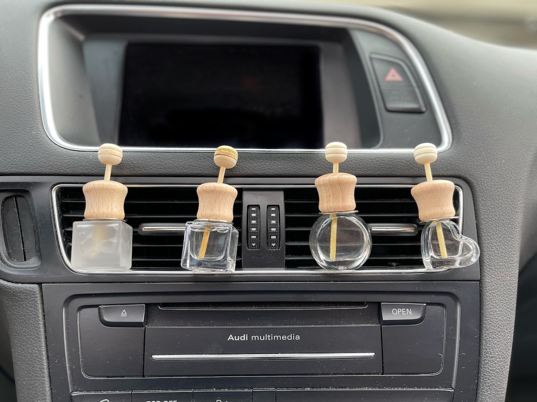 Scented Glass Bottle ⋆ Car Freshener With Essential Oils ⋆ Aromatherapy ...