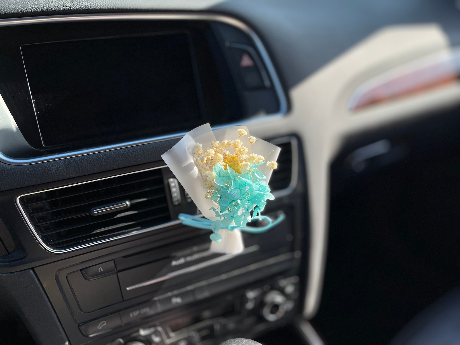 Handmade Mini Natural Dried Flower Bouquet Car Accessories - Etsy