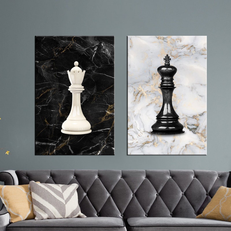 Chess Wall Decor - Etsy