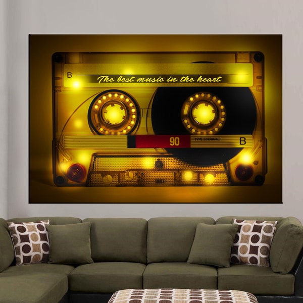 Cassette Tape Wall Art - Etsy