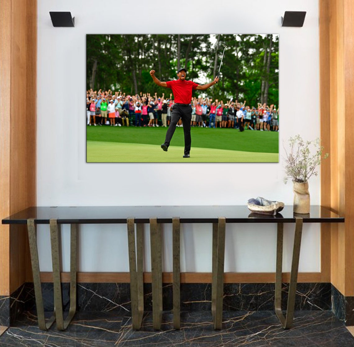 Golf Course Wall Art Golf Сlub Canvas Golf Course Wall | Etsy