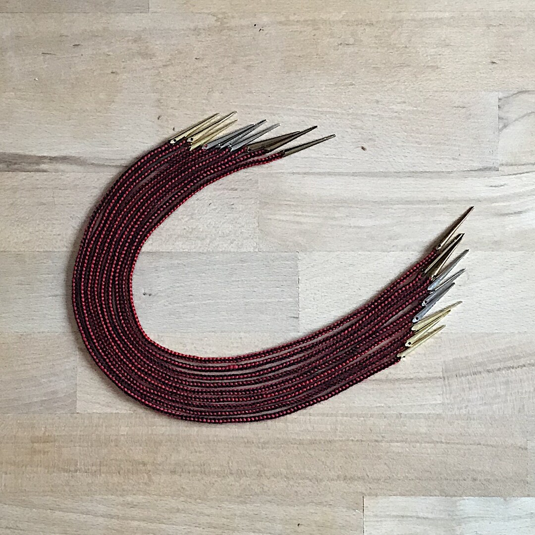 Nestel Cords With Nestel Lace Nestel Cord Black and Red - Etsy