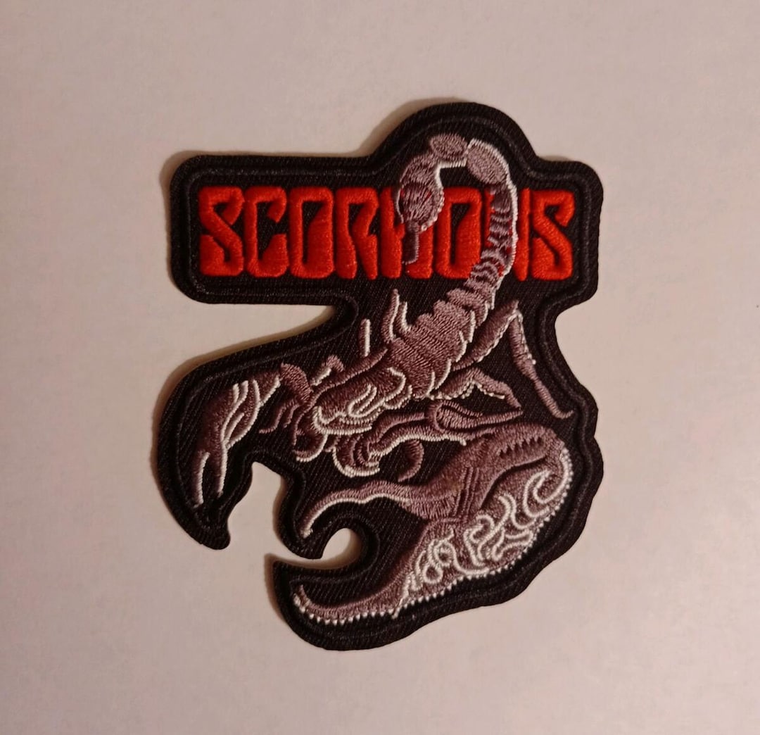 SCORPIONS Embroidered Iron-on Patch - Etsy