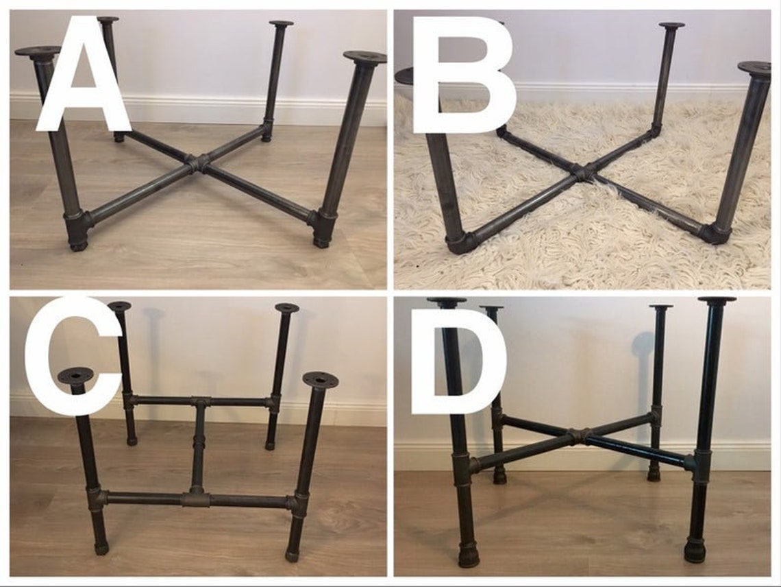 Free Shipping Industrial Pipe Table Furniture Handmade - Etsy