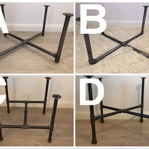 Free Shipping, Industrial Pipe Table, Furniture, Handmade, Coffee Table ...
