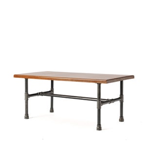 Industrial Pipe Table, Furniture, Handmade, Coffee Table, Round Table ...
