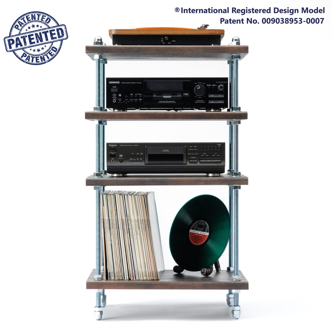 Covered Bolts 4 Tier Threaded Rods Stand Industrial Threaded - Etsy