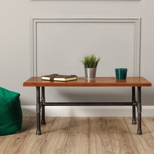 Industrial Pipe Table, Furniture, Handmade, Coffee Table, Round Table ...