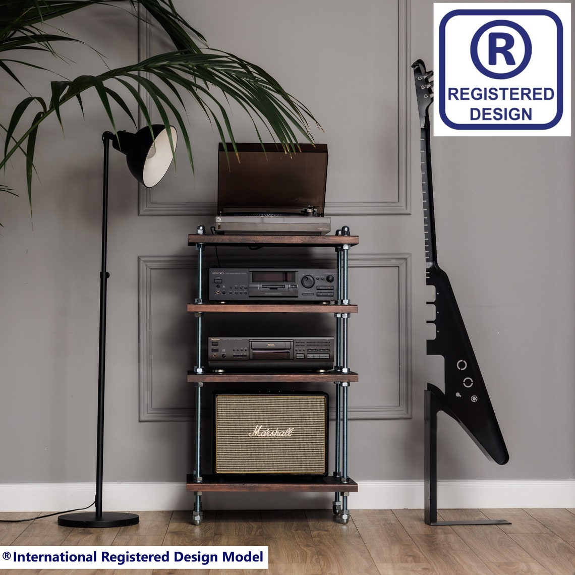 Covered Bolts 4 Tier Threaded Rods Stand Industrial Threaded - Etsy