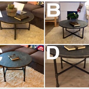 Free Shipping, Industrial Pipe Table, Furniture, Handmade, Coffee Table ...