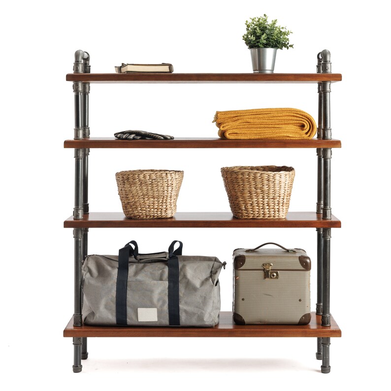 Industrial Pipe Console, Reclaimed Wood Table, Sofa Table, Entry Hall ...