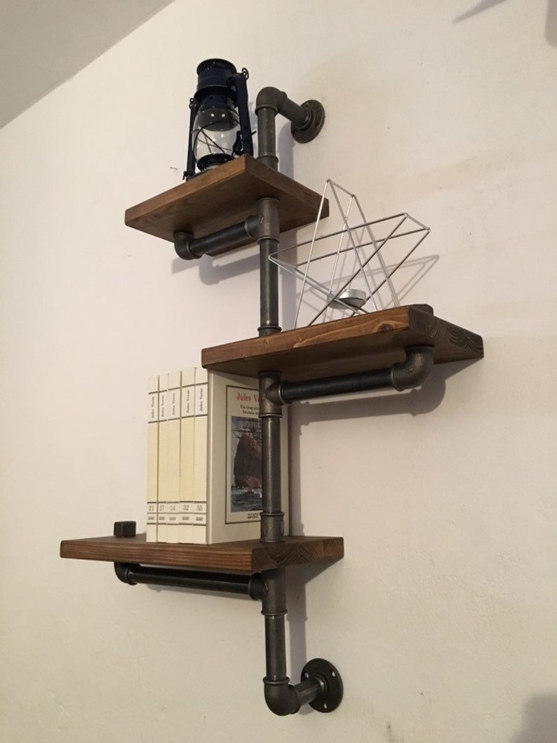 Industrial Wall Shelf - Etsy
