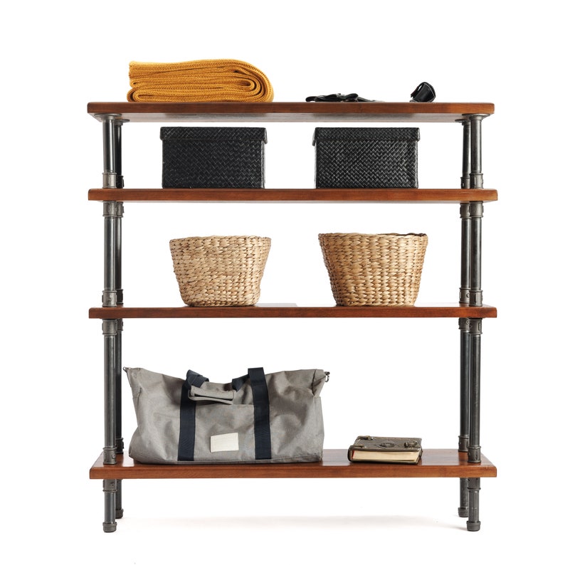 Industrial Pipe Console, Reclaimed Wood Table, Sofa Table, Entry Hall ...