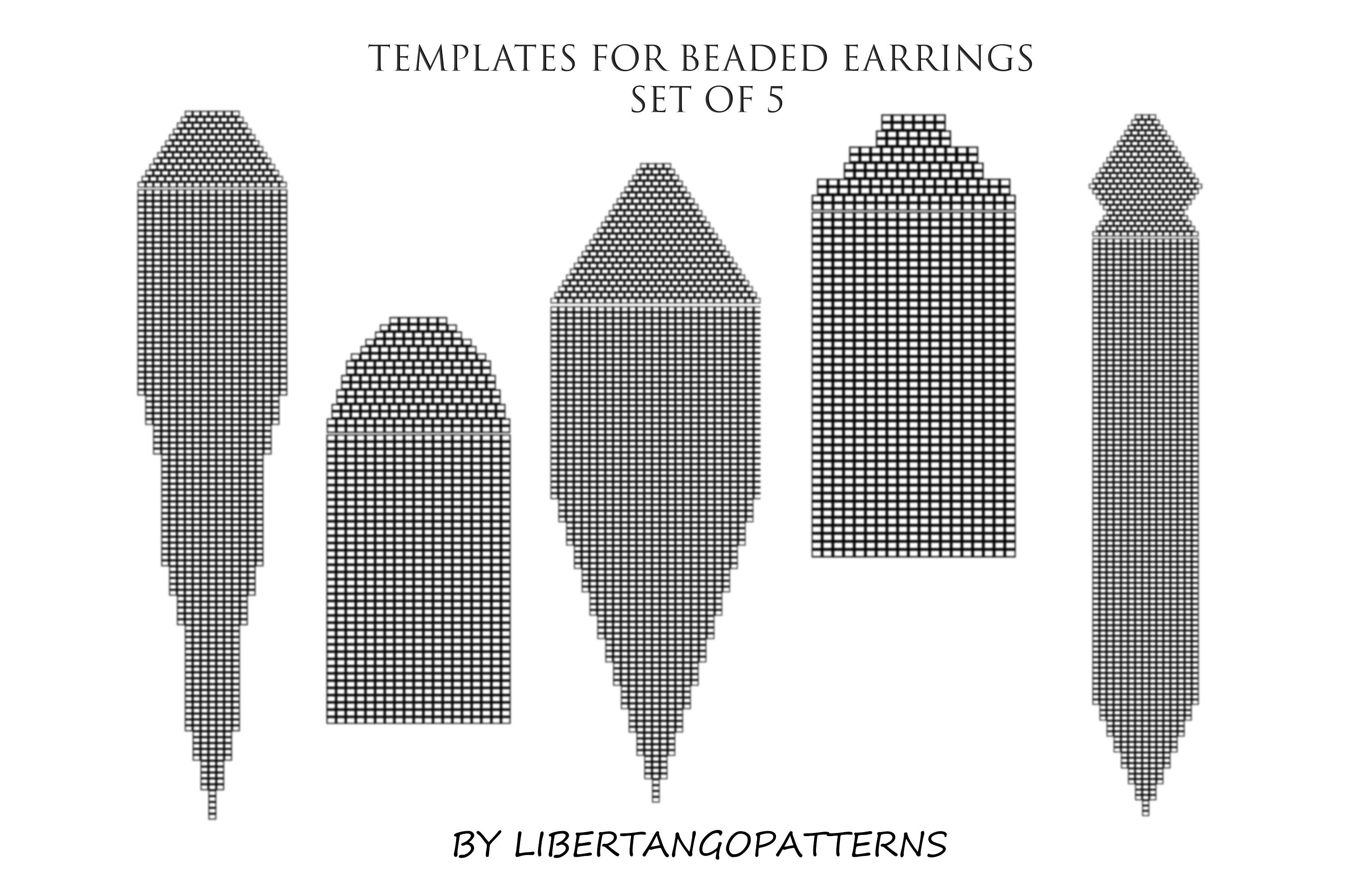 Bead Templates Beading Graph Blank Template Paper Graph - Etsy