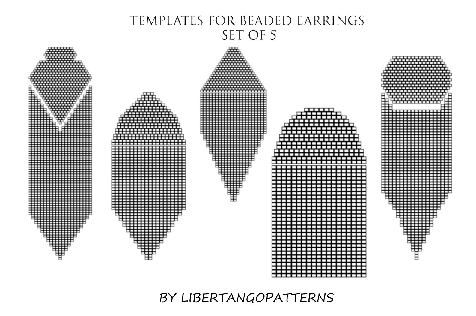 Bead Templates Beading Graph Blank Template Paper Graph - Etsy