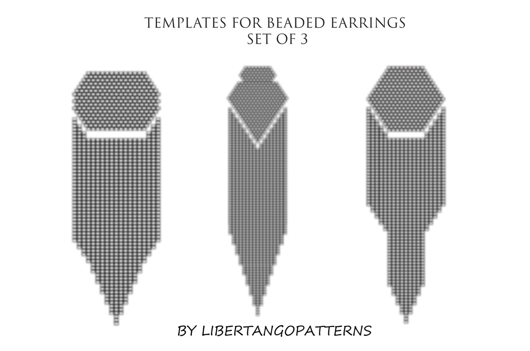 Bead Templates Beading Graph Blank Template Paper Graph - Etsy