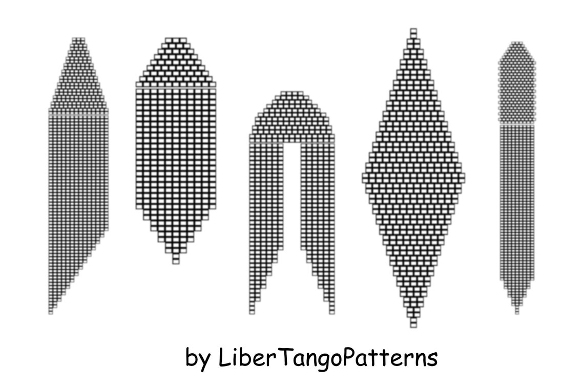 Bead Template Beading Graph Blank Template Paper Graph - Etsy