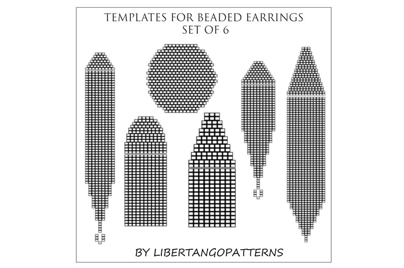 Bead Templates Beading Graph Blank Template Paper Graph - Etsy