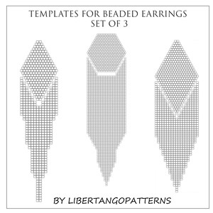 Bead Templates - Beading Graph - Blank Template - Paper Graph Pattern ...