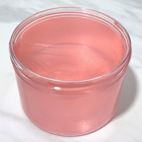 Slime Pink Blob Clear Slime Pink Slime Candy Slime Scented - Etsy