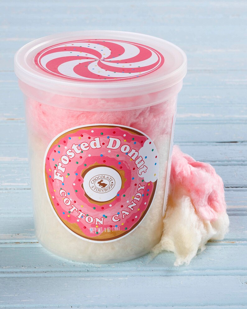 Slime-frosted Donut Cotton Candy Cloud Slime, Slime, Cloud Slime, Pink ...