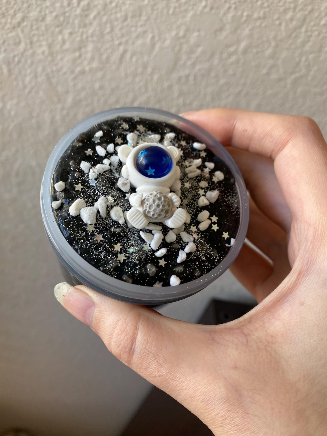 Space Rocks Perlite Jelly Slime, Coated Clear Perlite Slime, Scented ...