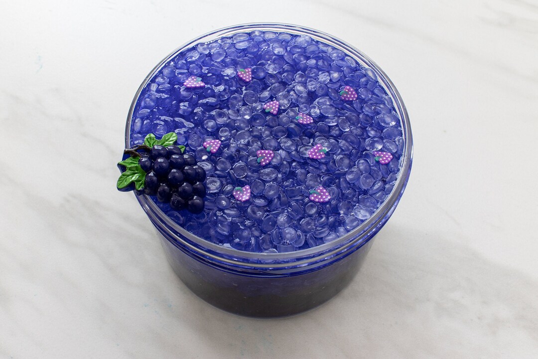 Slime- Fizzy Frozen Grape Icee V2 Slime - Purple Slime, Slime With ...