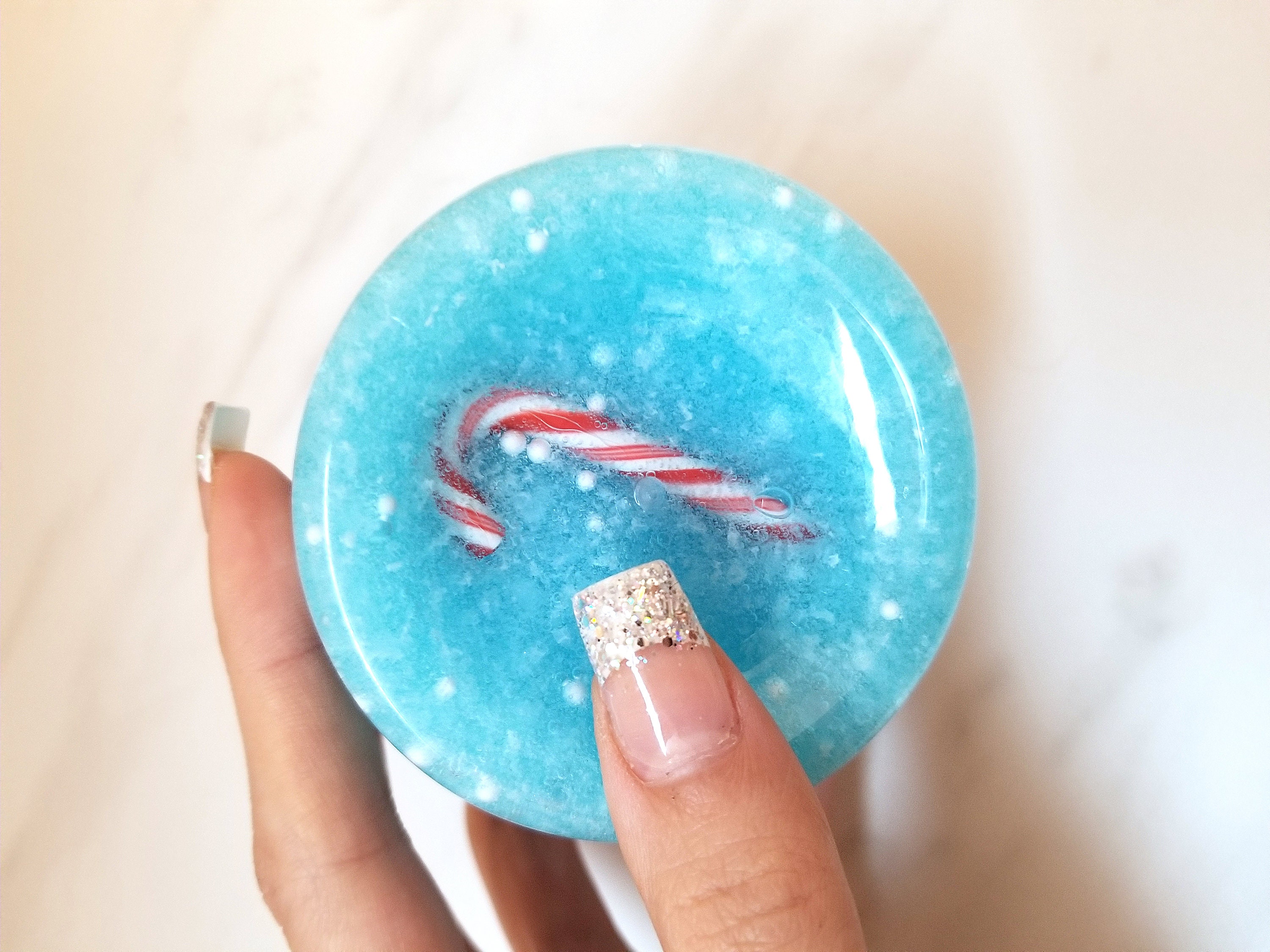 Frosted Snow Globe Snow Fizz/floam Slime Christmas Slime | Etsy
