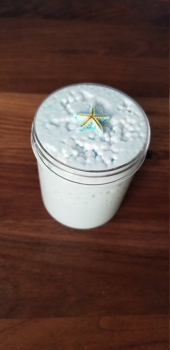 Slime Malibu Beach Half Floam Slime Beach Slime Ocean - Etsy Canada