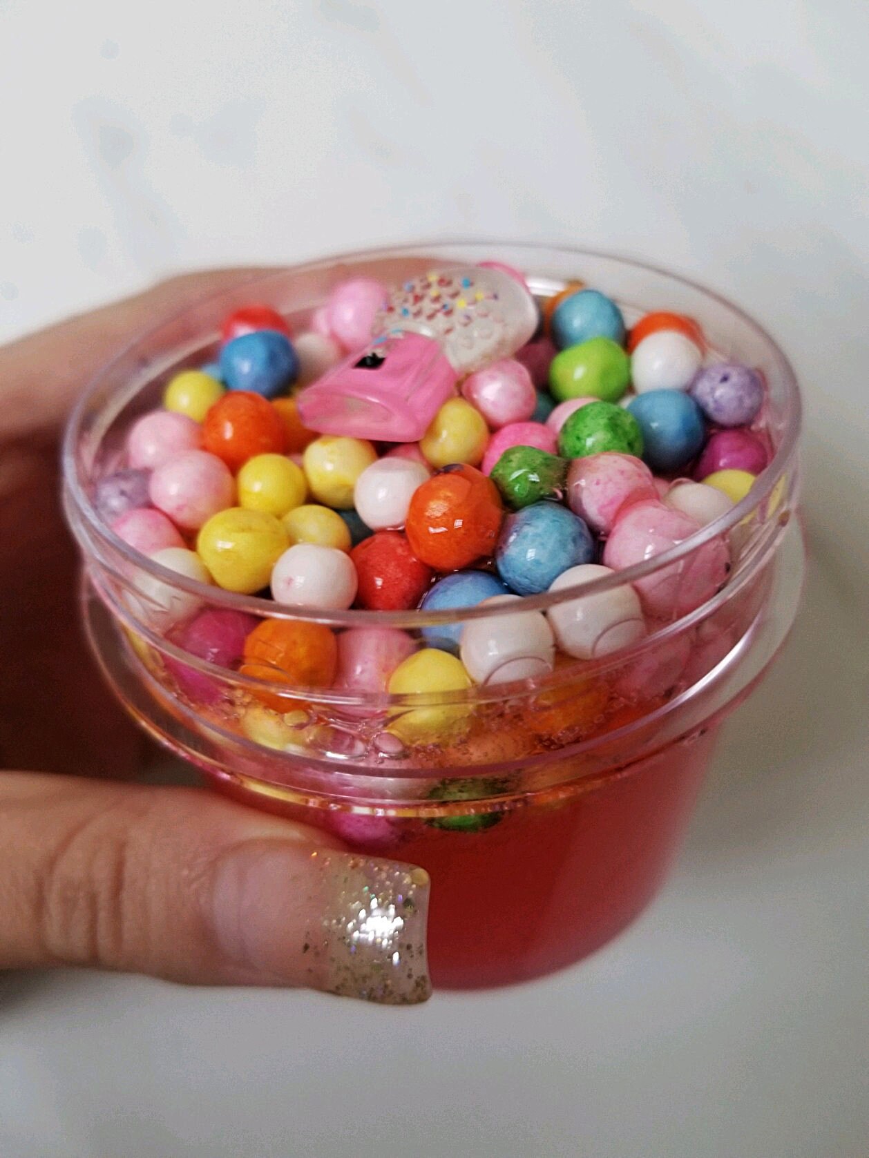 Slime- Bubblegum Machine Clear Floam Slime- Bubblegum Slime, Bubble Gum ...