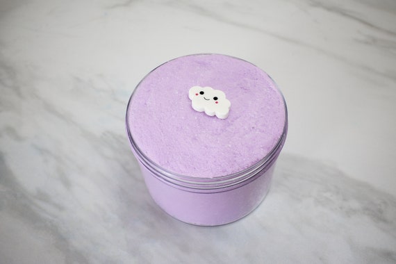 Lavender Aromatherapy Cloud Slime Slime Lavender Slime With - Etsy