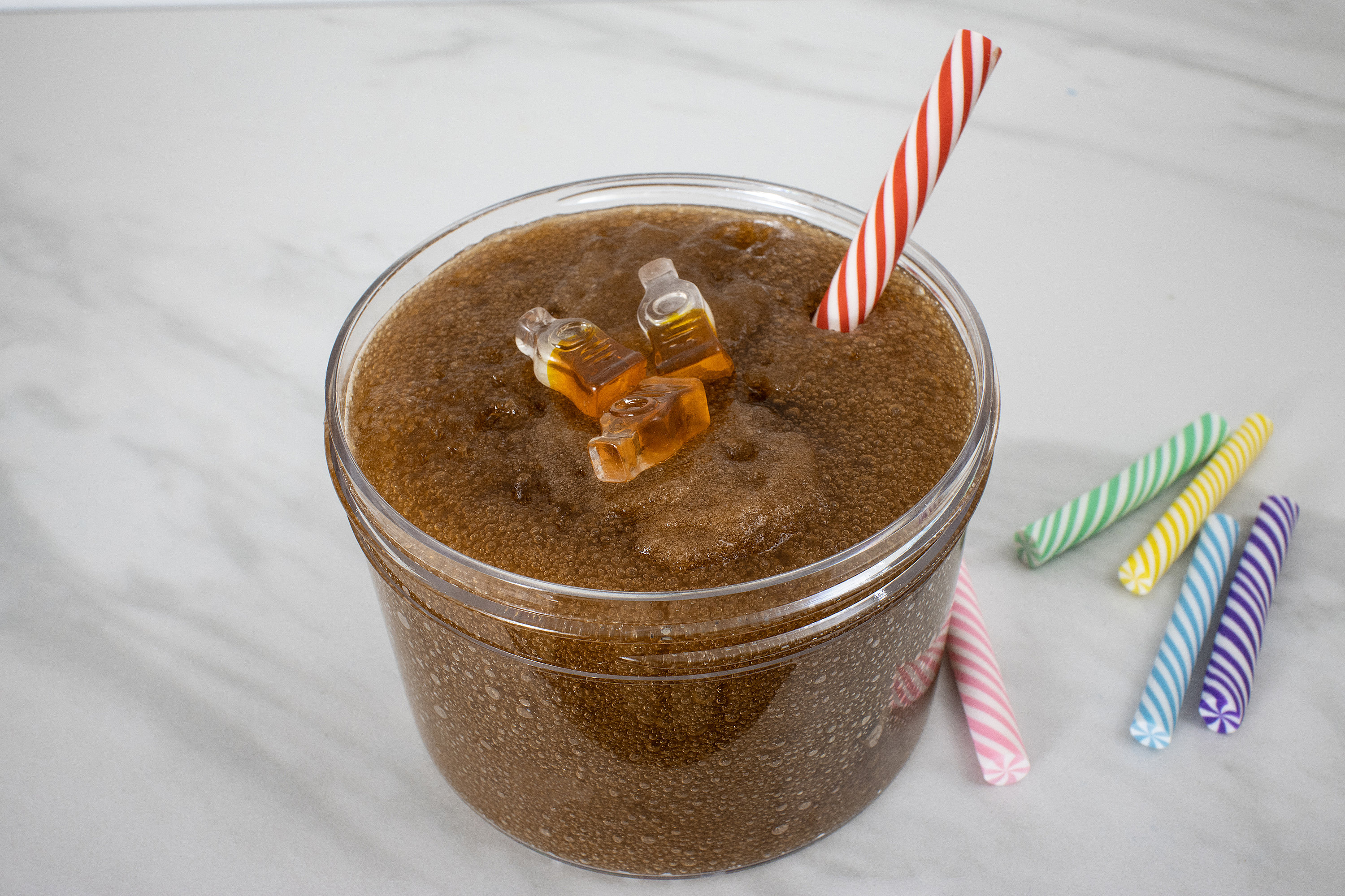 Slime Gummi Cola Icee Icee Slime Soda Slime Clear Slime | Etsy