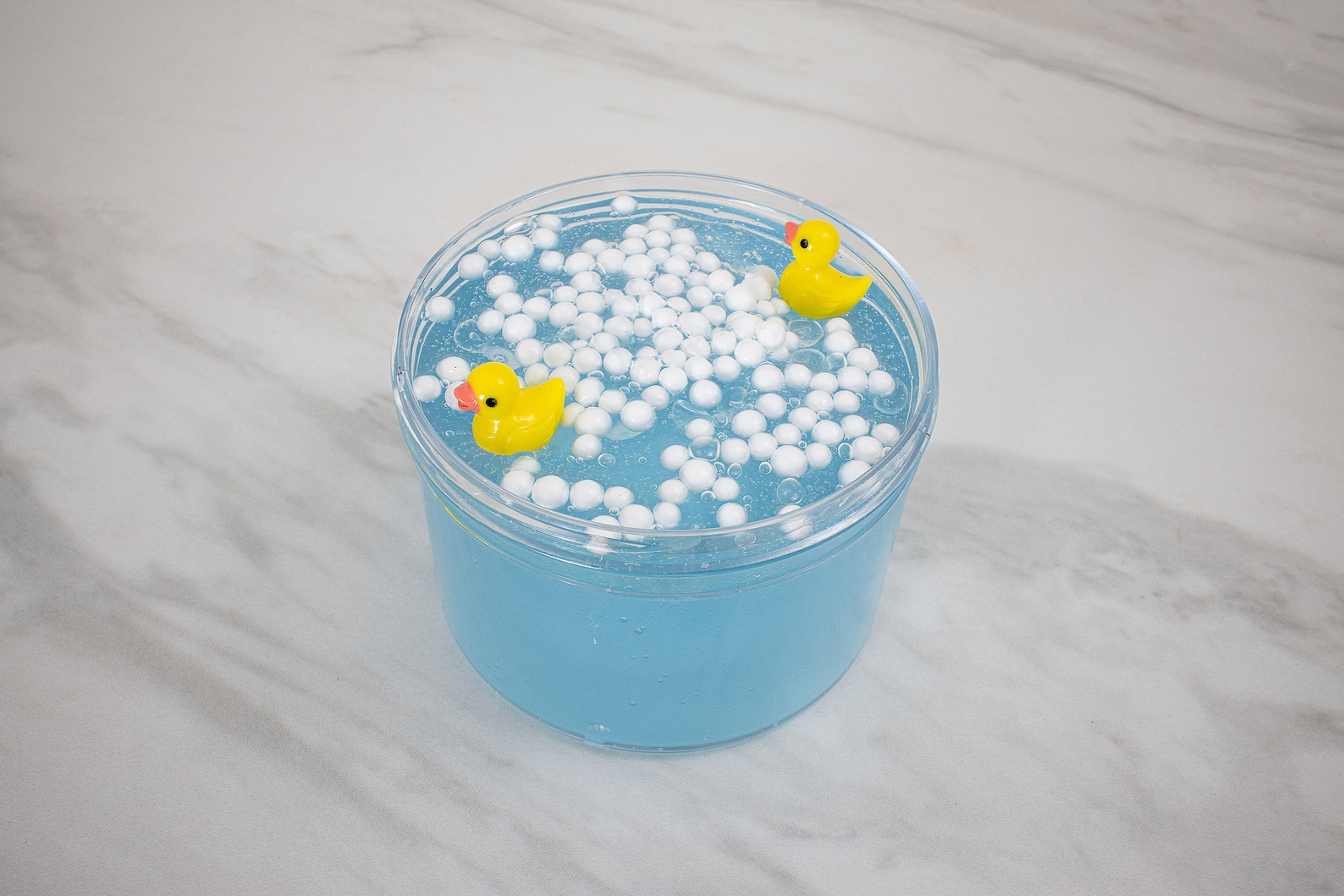 Slime Ducks in the Bath Clear Slime Duck Slime Bubble Bath | Etsy