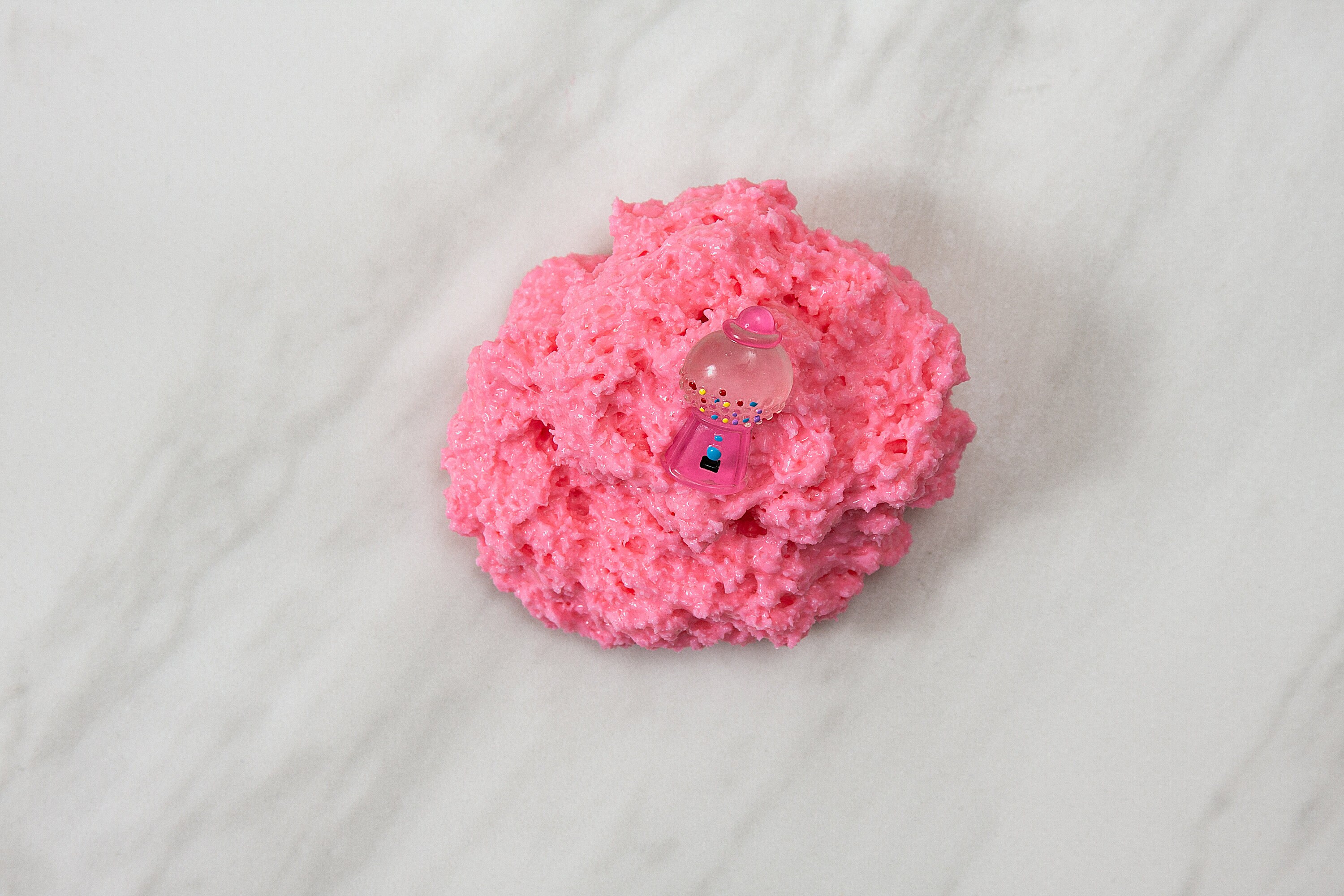 Slime Bubblegum Snow Fizz Slime Pink Slime Snow Slime - Etsy