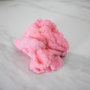 Slime-frosted Donut Cotton Candy Cloud Slime, Slime, Cloud Slime, Pink ...